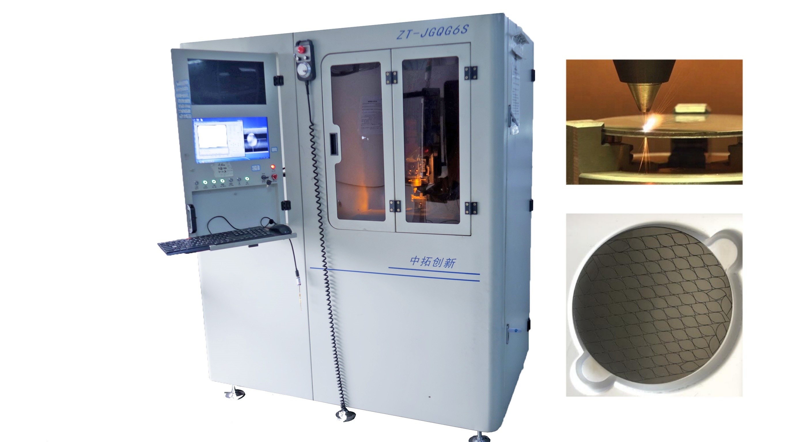 Precision 800W Laser Power CNC Fiber Laser Cutting Machine for High ...
